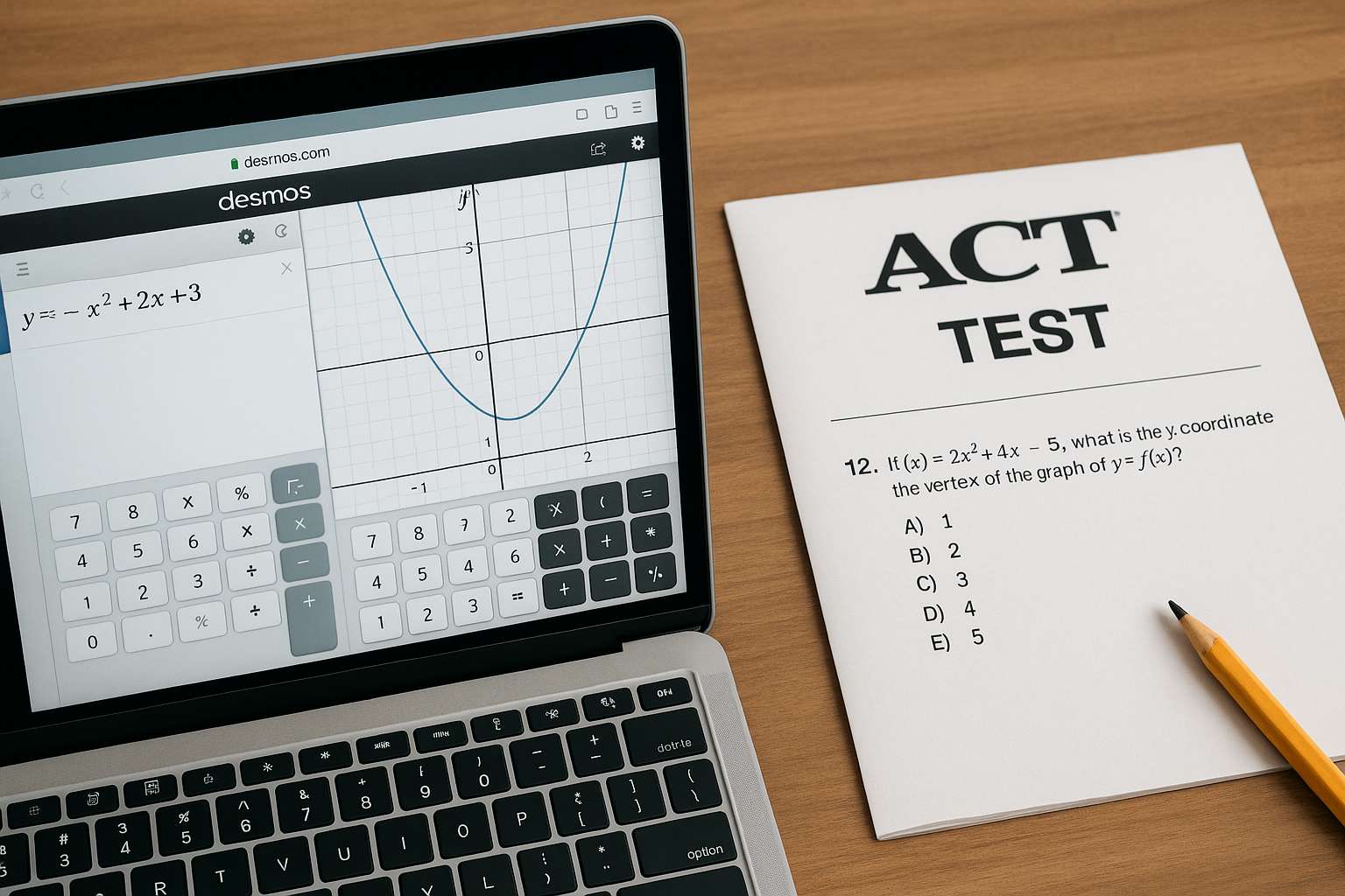Desmos Comes to the Digital ACT: What (If Anything) Should Students Do Differently? - Summit ...